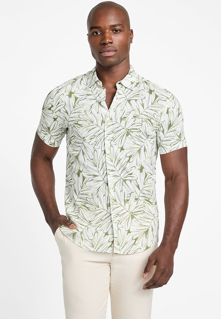 Ecor Rayon Oil Palm Shirt – GUESS Philippines